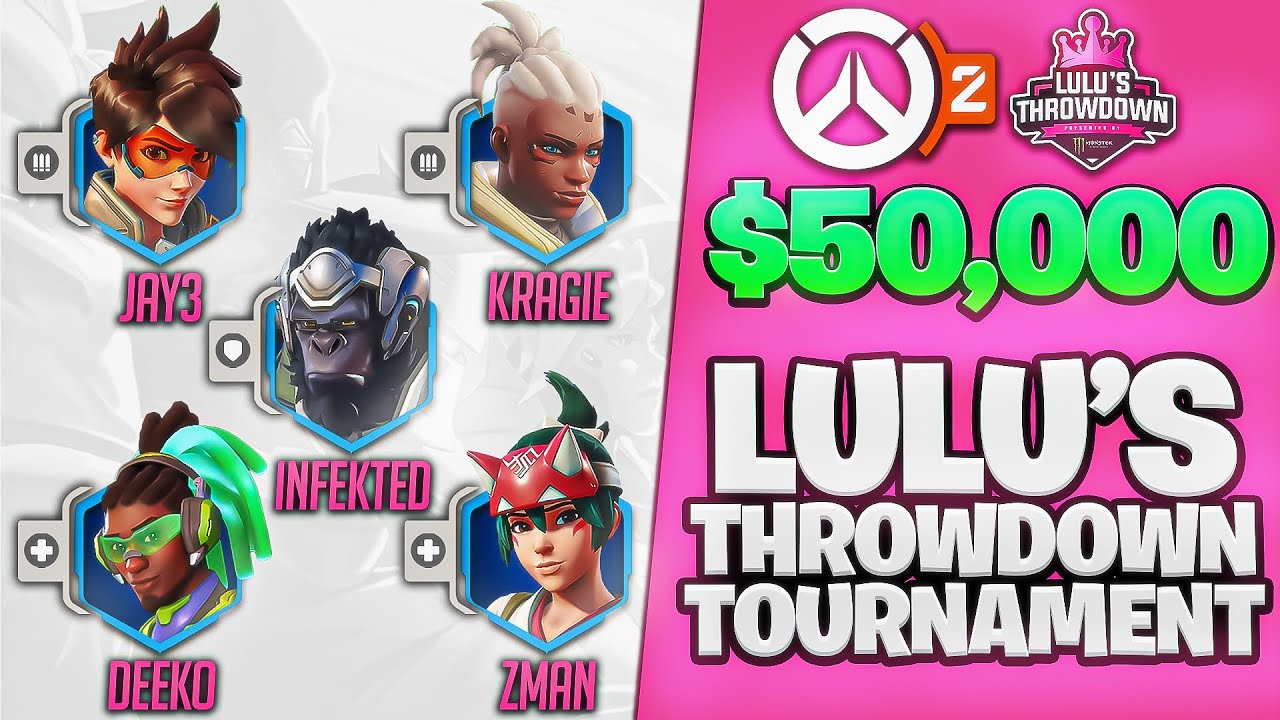 How I Won The $50,000 Overwatch 2 Lulu's Throwdown Tournament! (ft ...