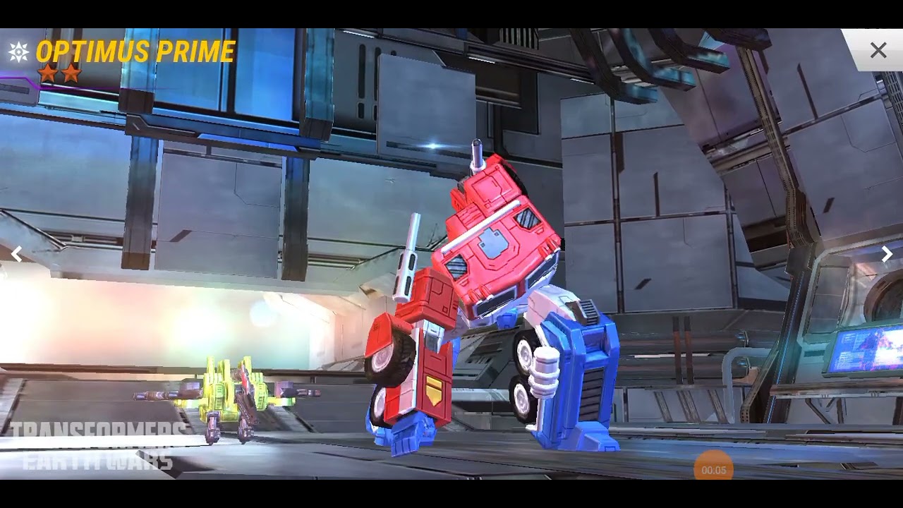 Transformers earth wars Optimus prime transformation - YouTube