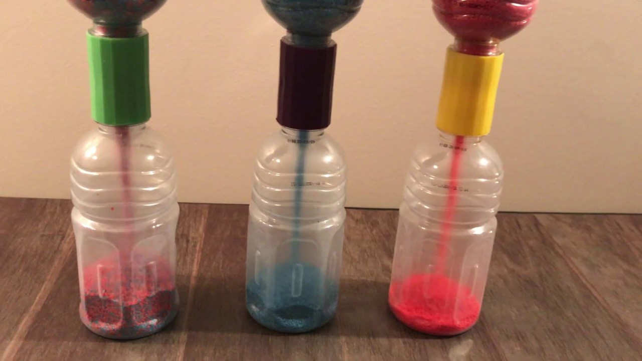 DIY Sand Timer Recycle Plastic Bottles Vortex Bottle Connector diy-sand-timer-recycle-plastic-bottles-vortex-bottle-connector
