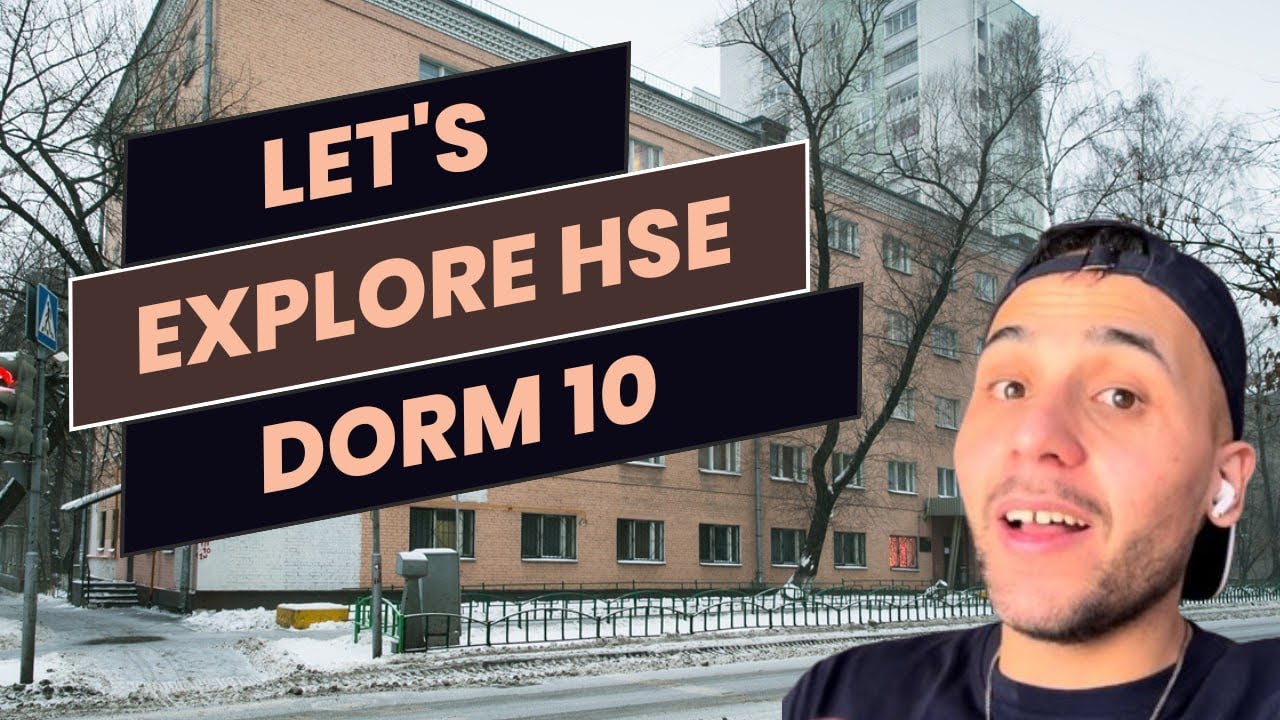 HSE Dorm 10 | International Students Hostel In Russia - YouTube