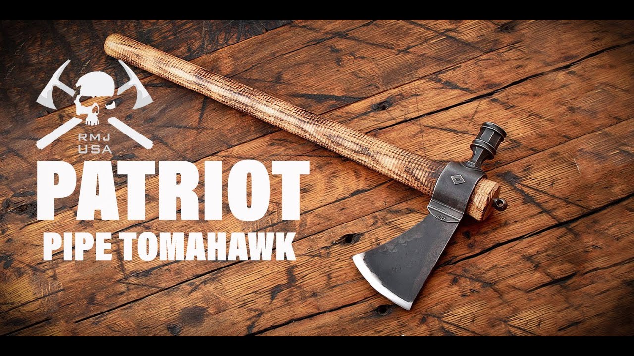 RMJ Patriot Pipe Tomahawk - YouTube