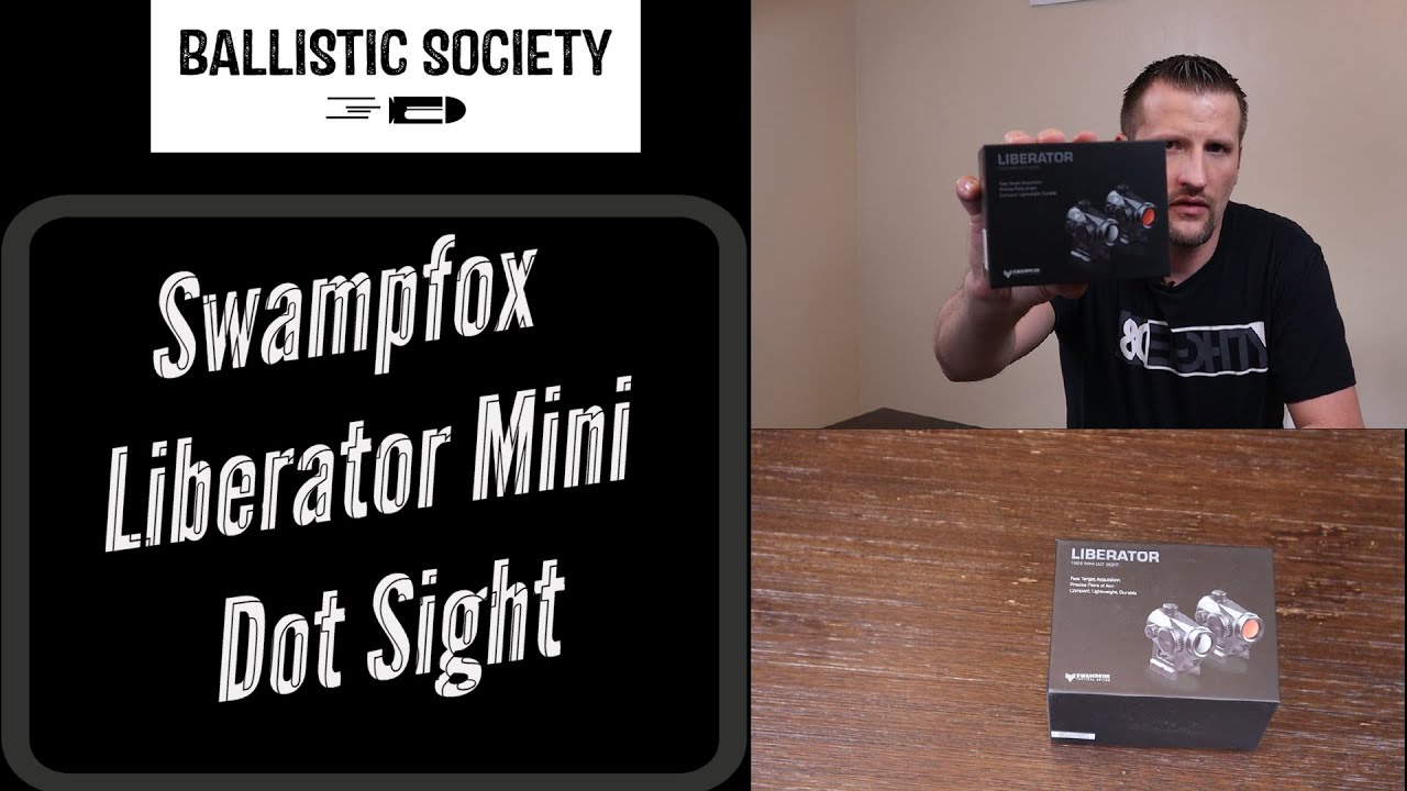 Swampfox Liberator Mini Dot Sight Unboxing & First Impressions - YouTube
