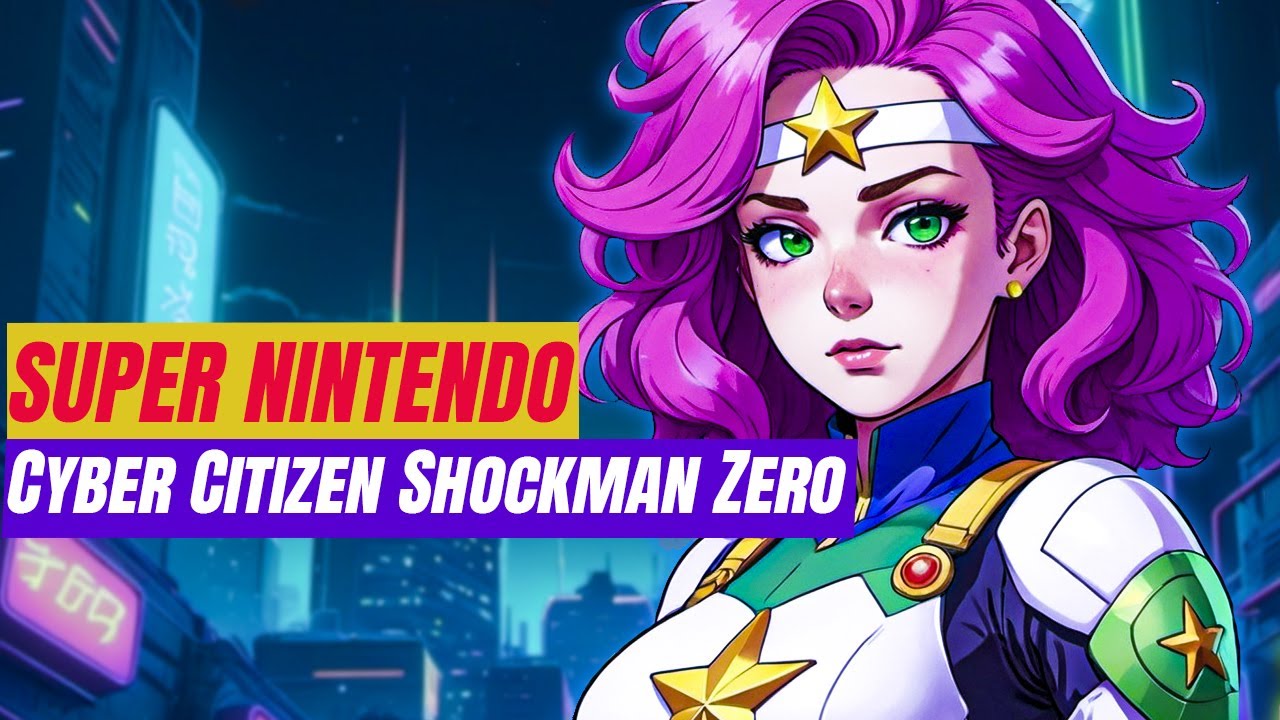 🔴 SUPER NINTENDO: Cyber Citizen Shockman Zero - YouTube