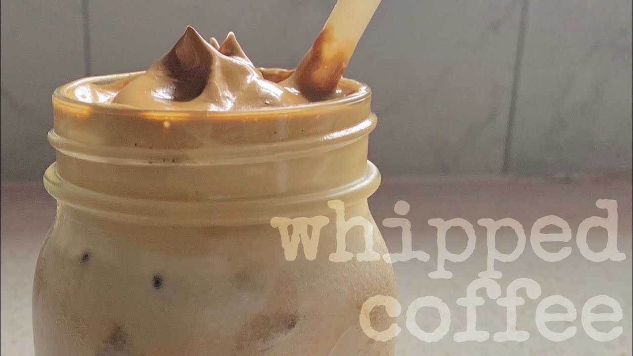 WHIPPED COFFEE TUTORIAL - YouTube