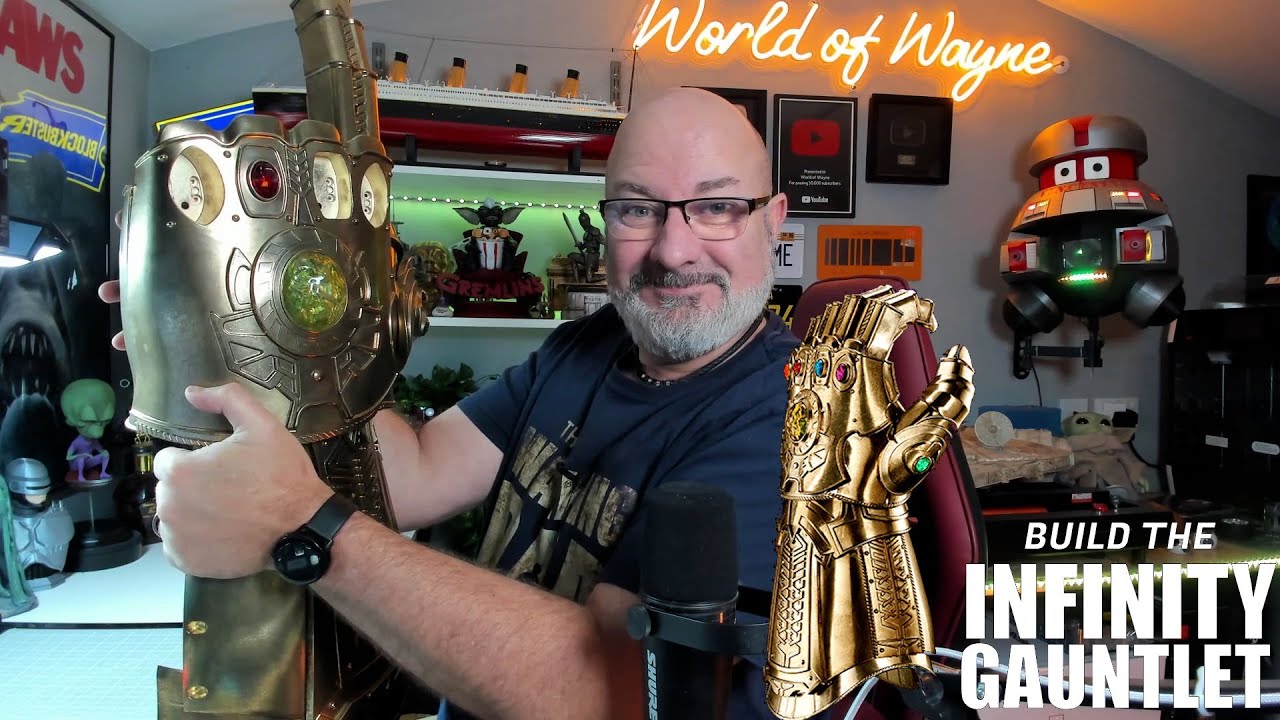 Build the Thanos Infinity War Gauntlet - Pack 9 - Stages 37-41 - YouTube