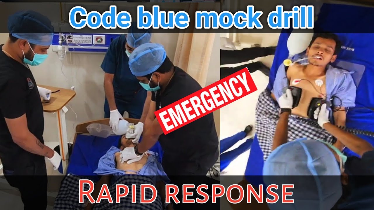 Code blue mock drill || Ajanta hospital & IVF center lucknow - YouTube