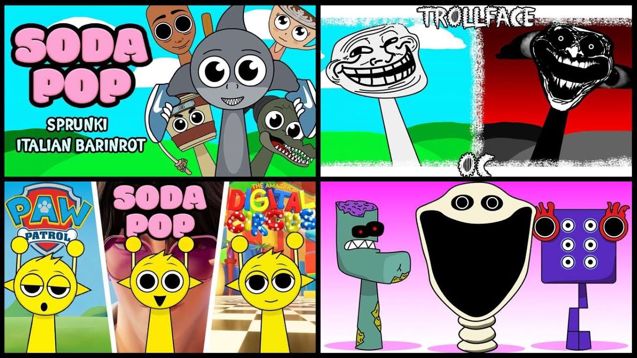 Sprunki, Sprunki OC, Pyramixed Sprunki in this animation video! - YouTube