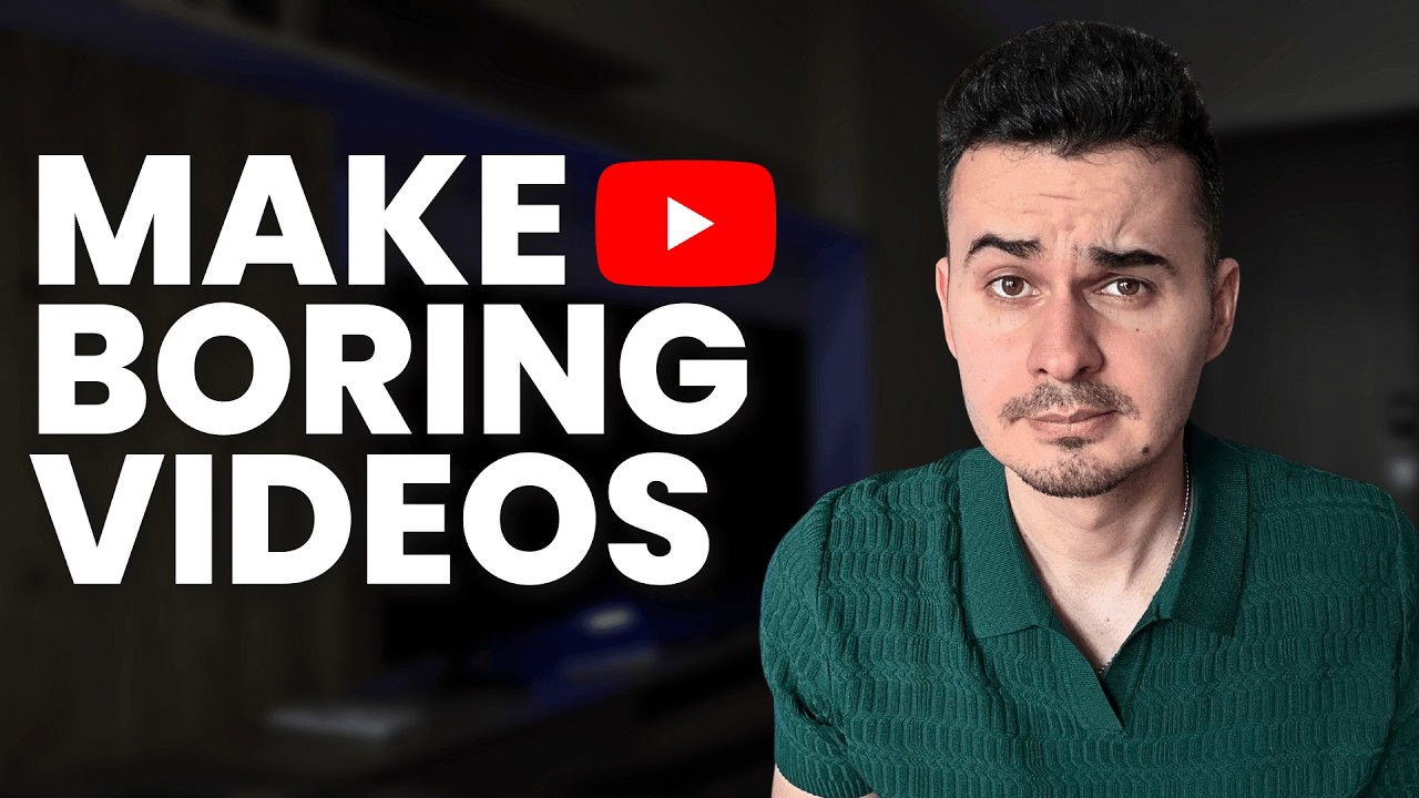 Copy This Boring YouTube Video to Grow Your Channel - YouTube