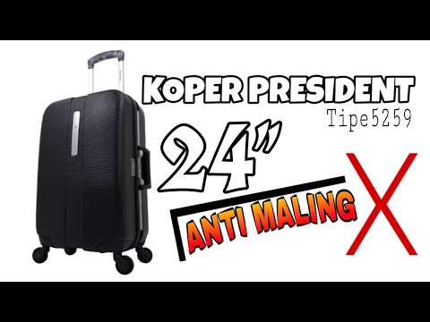 UNBOXING KOPER PRESIDENT TIPE 5259 24 INCH ORIGINAL - YouTube
