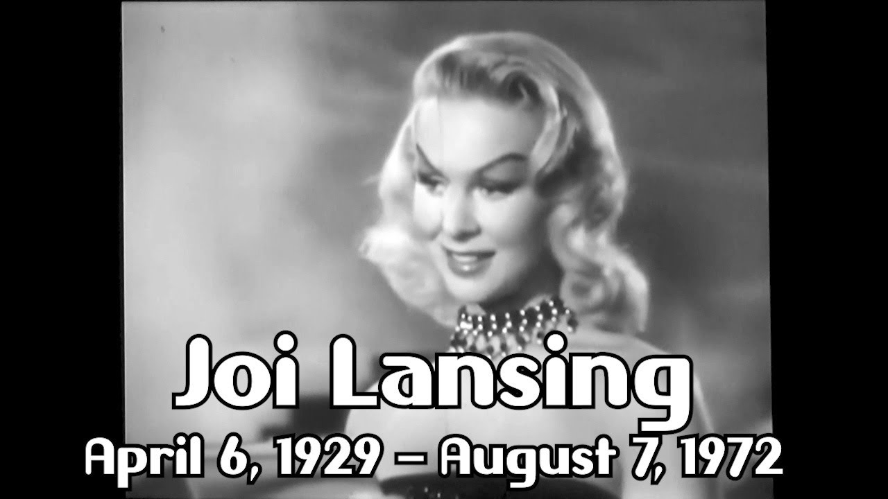 Joi Lansing Tribute - YouTube