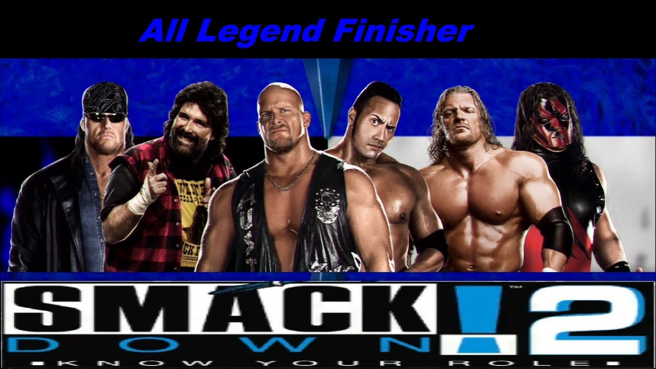 WWF SmackDown! 2 all superstar finisher - YouTube