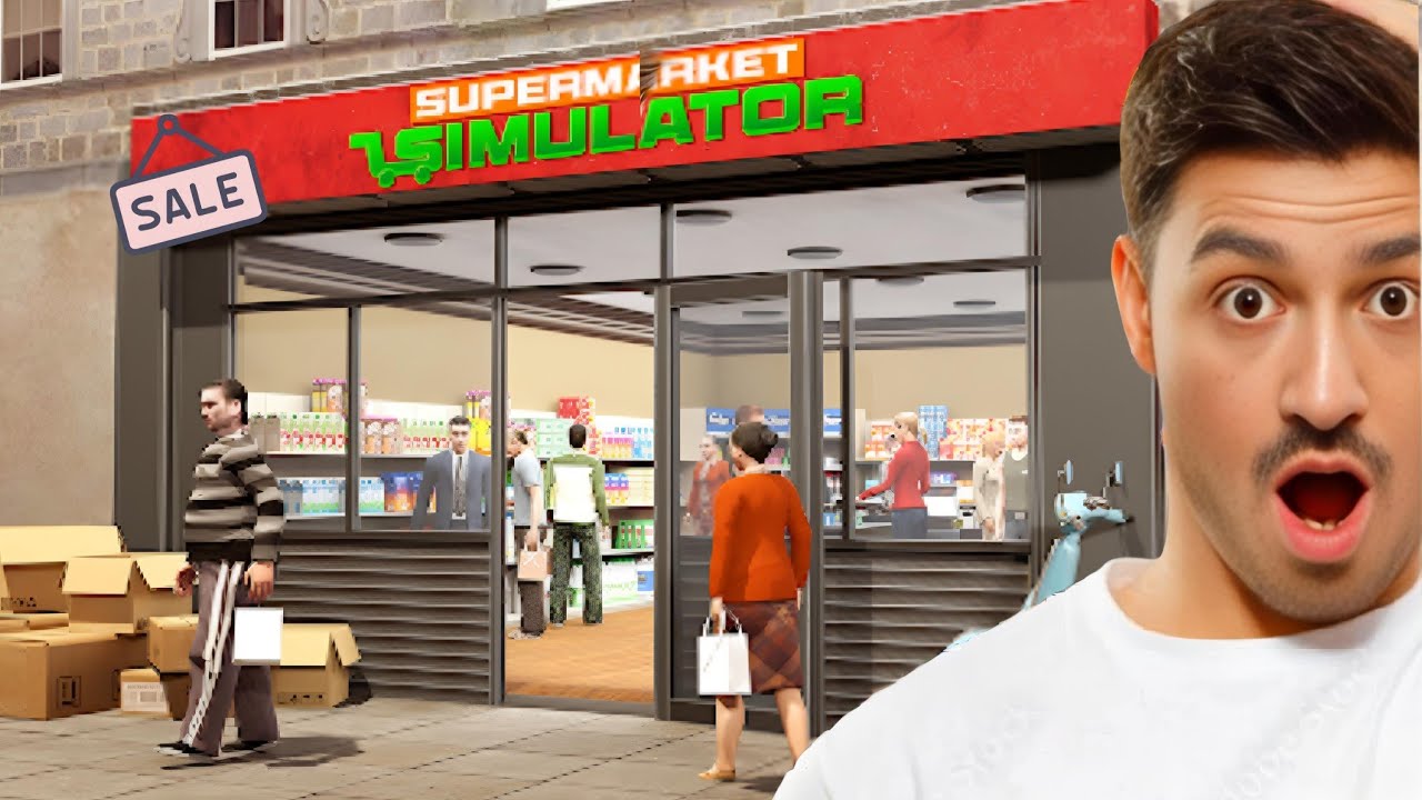 How to play new game | manage supermarket simulator | Alex mart - YouTube