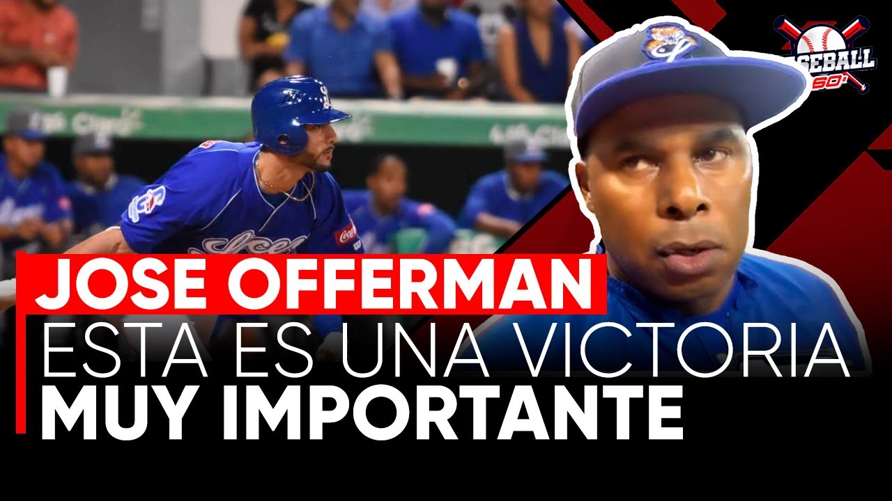 Baseball 360 - JOSÉ OFFERMAN; Esta Es Una Victoria Muy Importante - YouTube