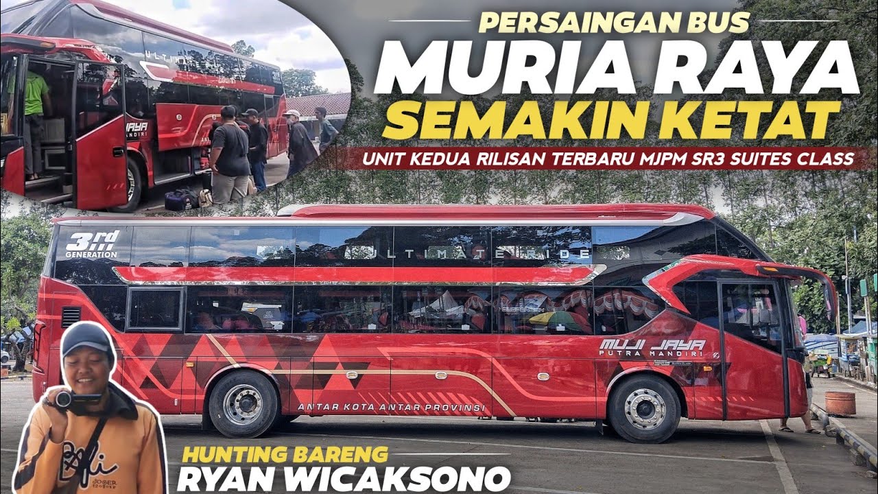 LINE PERDANA LANGSUNG FULL SEAT!! BUS TERBARU MJPM SR3 SUITES CLASS ...