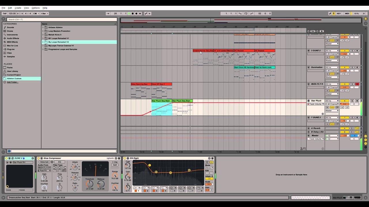 My Beginner Ableton Project - YouTube