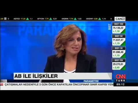 TÜSİAD Yönetim Kurulu Başkanı Cansen Başaran-Symes CNNTürk Parametre Programı'na Konuk Oldu