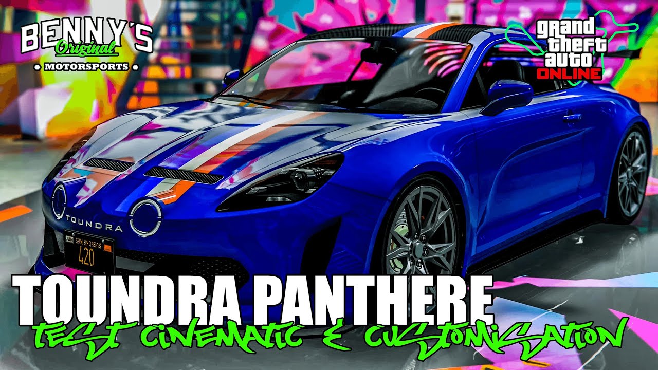 Toundra PANTHERE (Alpine A110) / GTA Online - YouTube