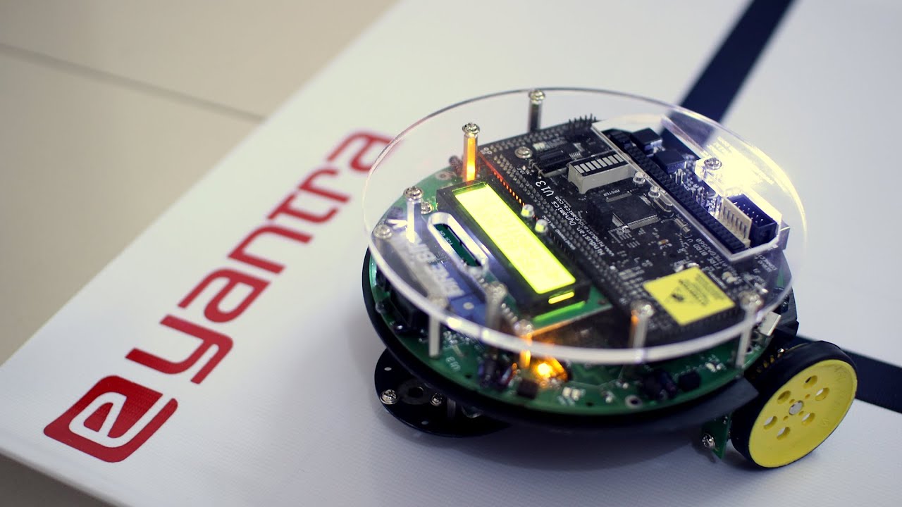 eYRC+#1673 - Caretaker Robot Demonstration (1st Prize Winners) - YouTube