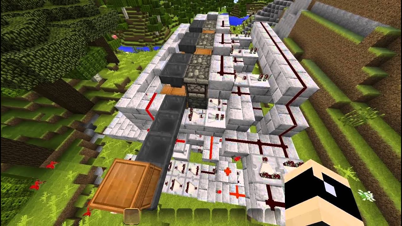 Redstone Showcase - The Survival Friendly Multi-Item Sorting System ...