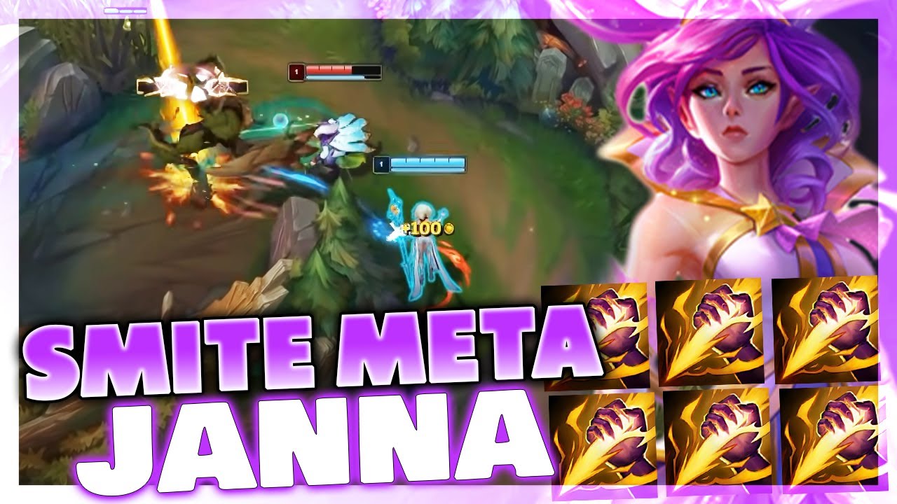 Janna SMITE Top Lane META | Noway4u Highlights LoL - YouTube