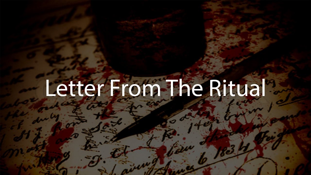 "Letter From The Ritual" by: Kevin Sharp - YouTube