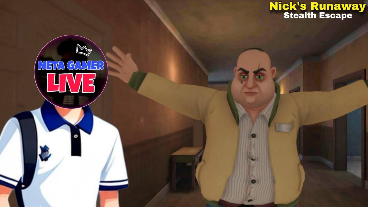 Nick's Runaway Stealth Escape ( Early Access ) Gameplay in hindi ...