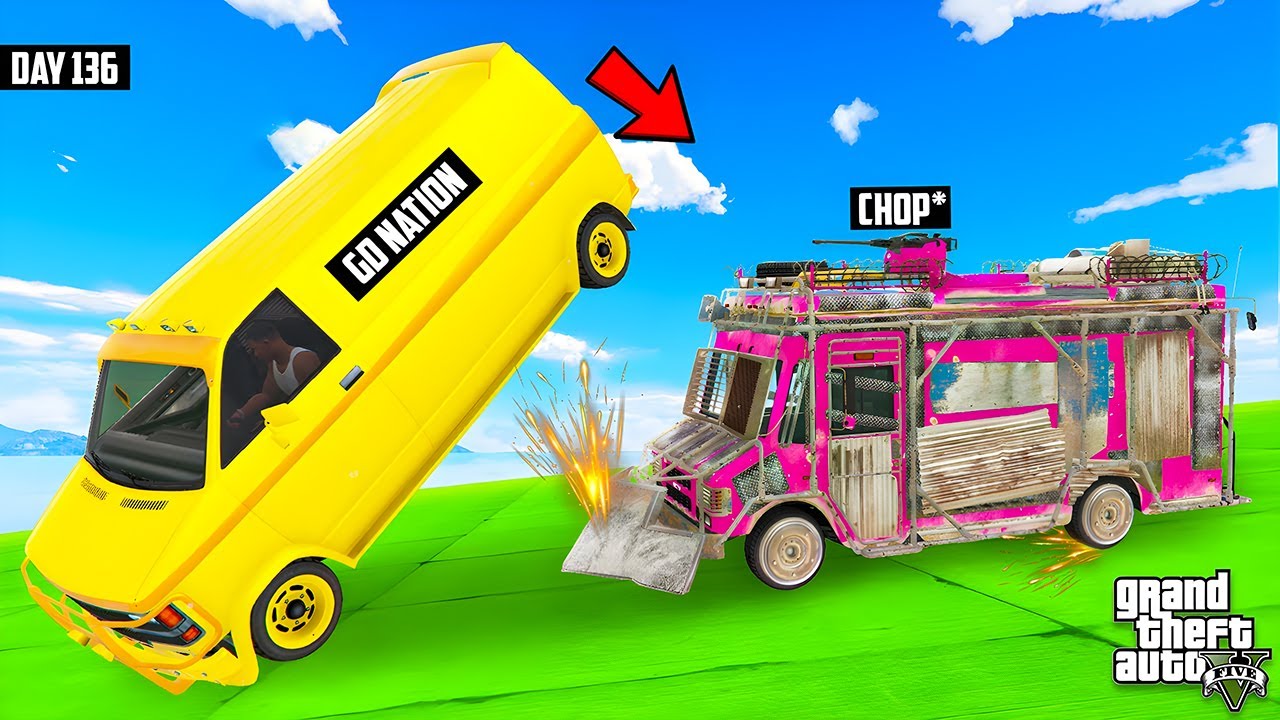 🚥CHOP TRIED TO MAKE ME FALL BY HITTING ON MY BACK IN FACE TO FACE GTA 5 ...