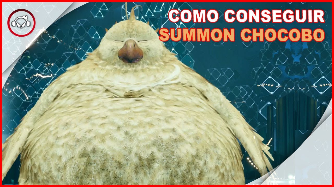 Final Fantasy VII Remake, Como Conseguir Summon Chocobo - Gameplay PT ...