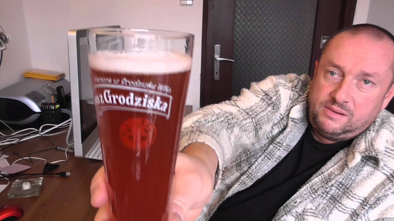 Dzik degustuje piwa z Grodziska - YouTube
