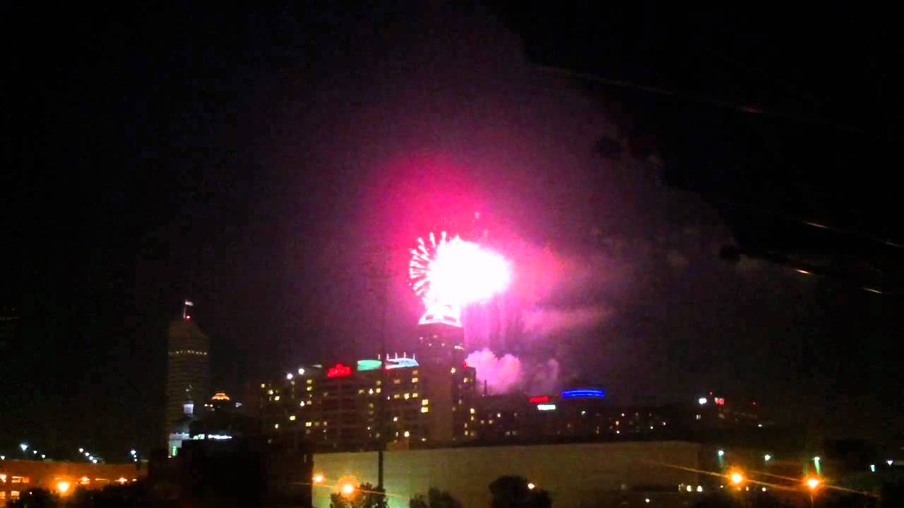 Indianapolis July 4th Fireworks Finale - YouTube
