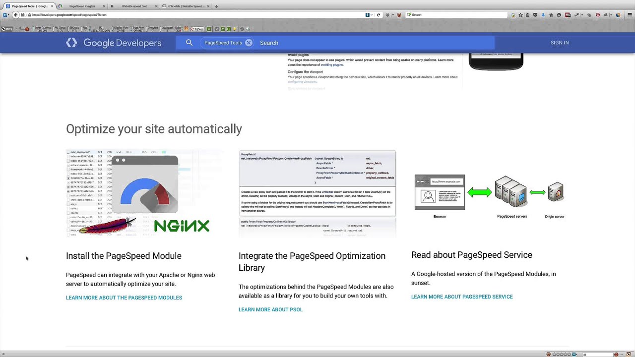 Page Speed Testing Tools - YouTube