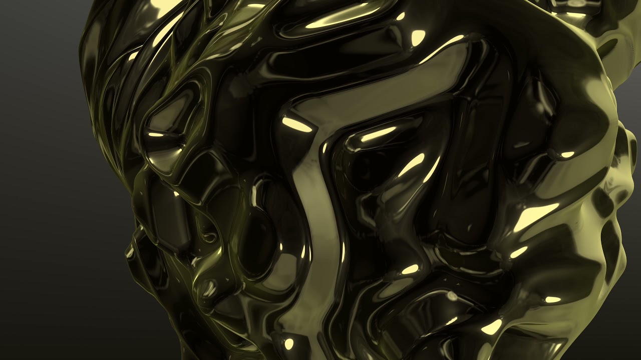 Liquid Gold Morphing Orb - animated background for intro & youtube ...