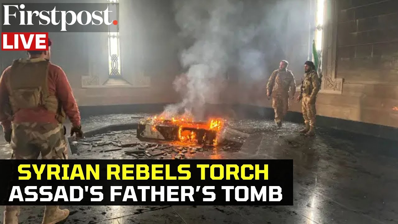 Syria Civil War LIVE: Rebels Burn Tomb of Bashar al-Assad's Father ...