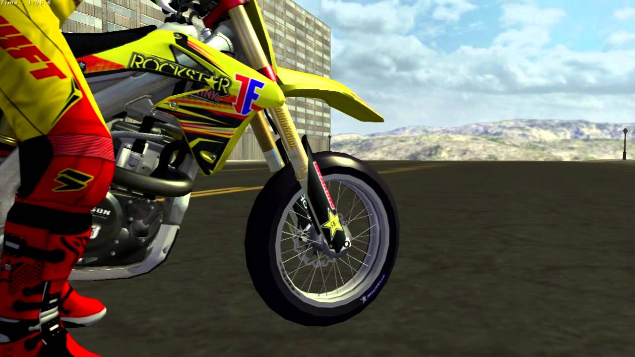 MX Simulator | Tech Evo 450 RMZ | Supermoto - YouTube