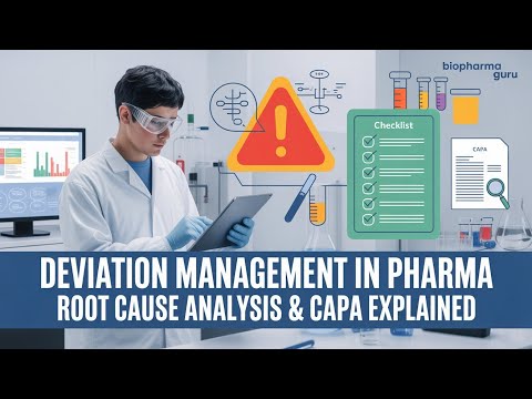 Deviation Management in Pharma | Root Cause Analysis & CAPA Explained ...
