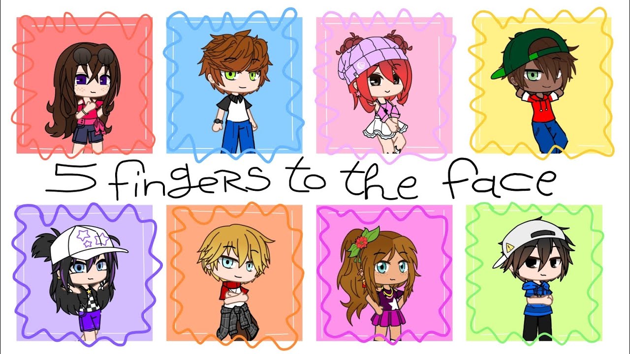 5 fingers to the face🖐️😎 ("Victorious" casts) - Color coded GLMV(+desc ...