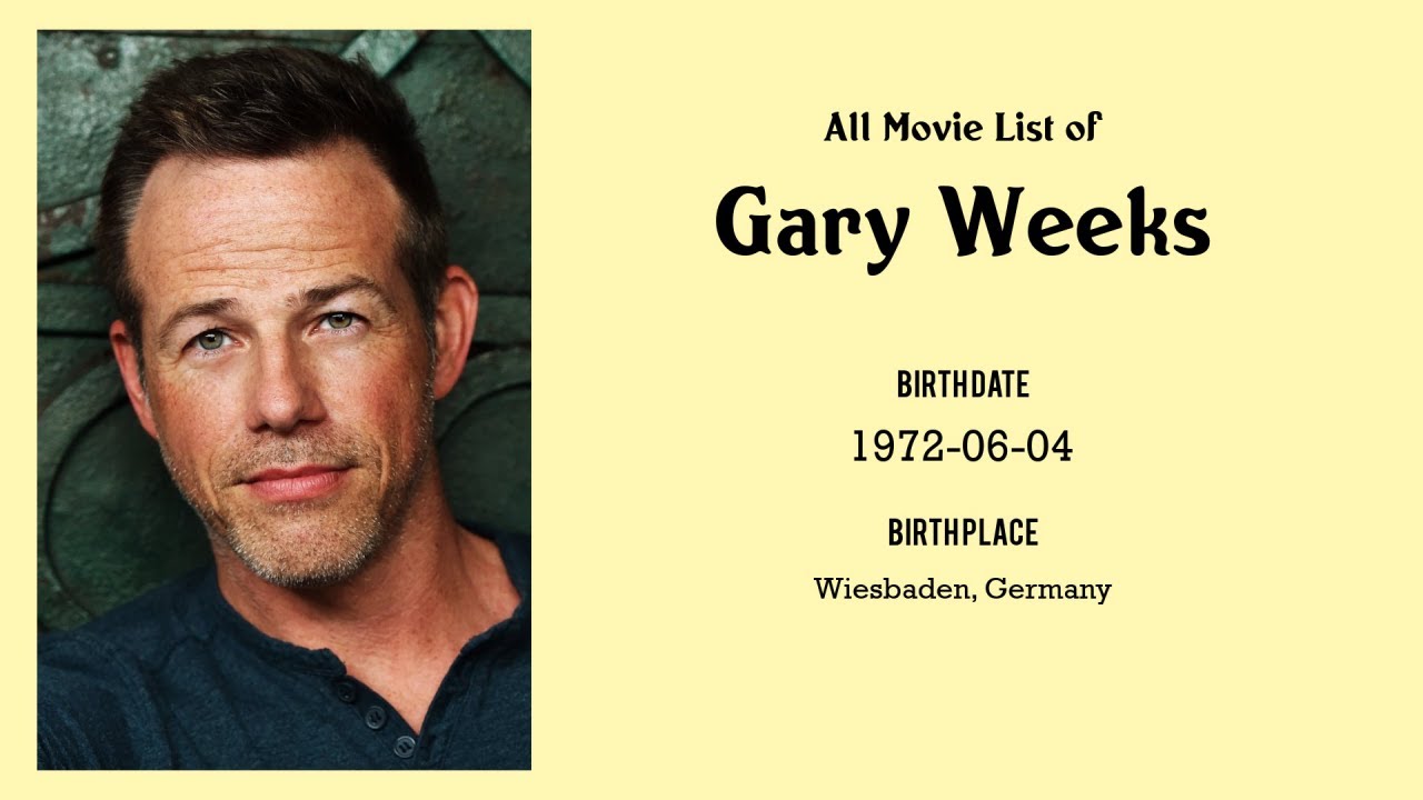 Gary Weeks Movies list Gary Weeks| Filmography of Gary Weeks - YouTube