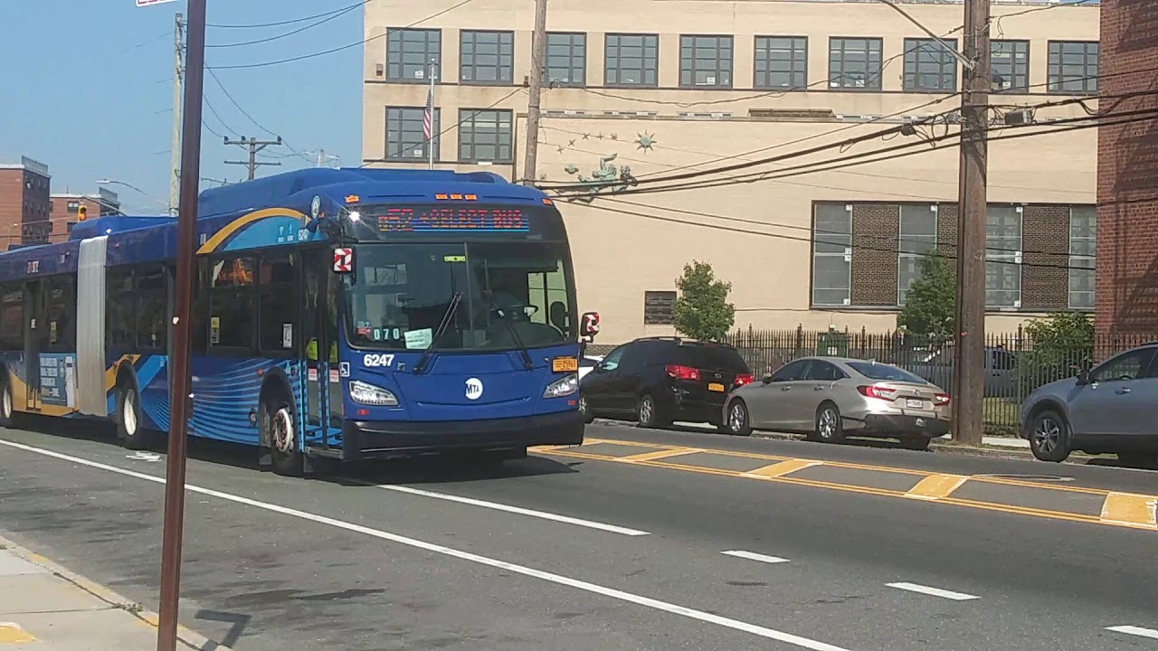 MTA Bus: 2019 New Flyer XD60 #6247 On The Q52+SBS - YouTube