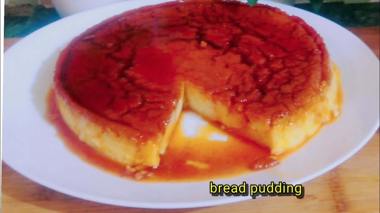 bread caramel pudding recipe easy recipe - YouTube