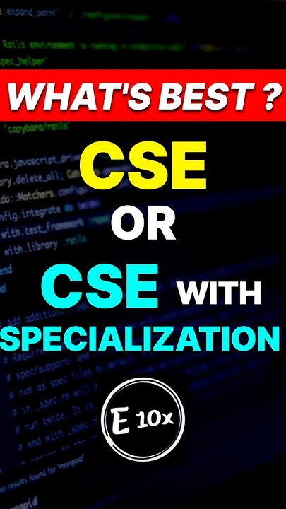 CSE vs CSE with AI: Which is Better in 2025? #shorts - YouTube