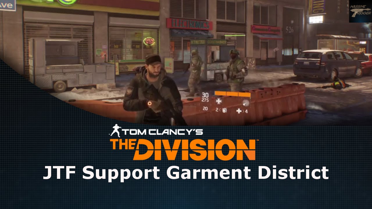 Tom Clancy's The Division JTF Support Garment District - YouTube