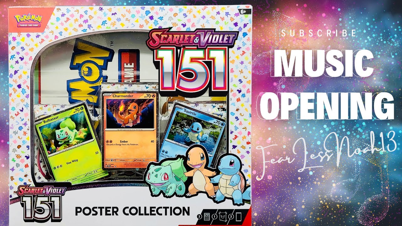151 Poster Collection Pokémon Opening - YouTube