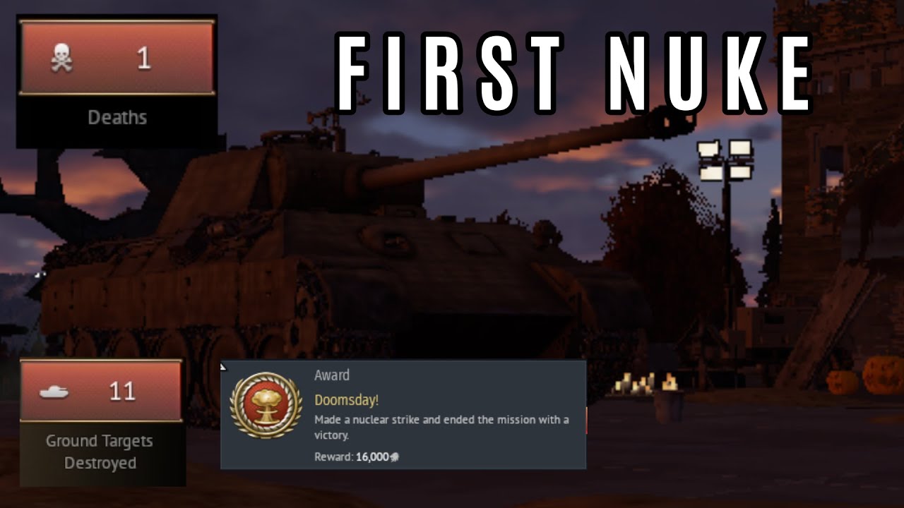 Locked In | My First Nuke in War Thunder - YouTube