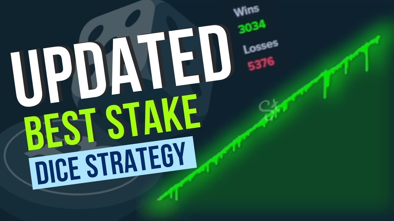 UPDATED DICE STRATEGY WITH A LOT OF PROFIT IN STAKE - YouTube