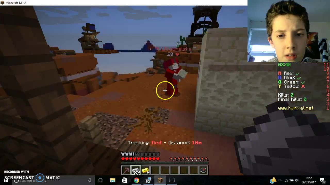 The first minecraft pc video - YouTube