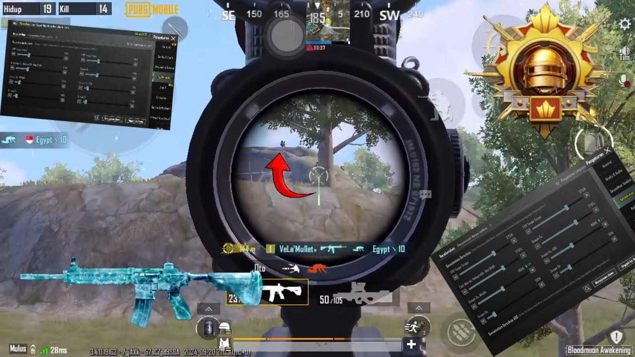 NEW😱Best 4Finger Sensitivity + Control + Settings 🔥| PUBG MOBILE - YouTube