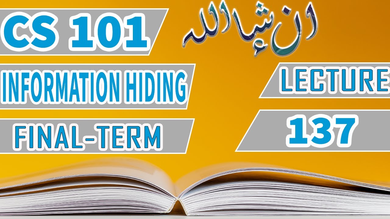 Cs101 Lecture No 137 Cs101 Module No 137 Cs 101 Introduction To Computing Youtube