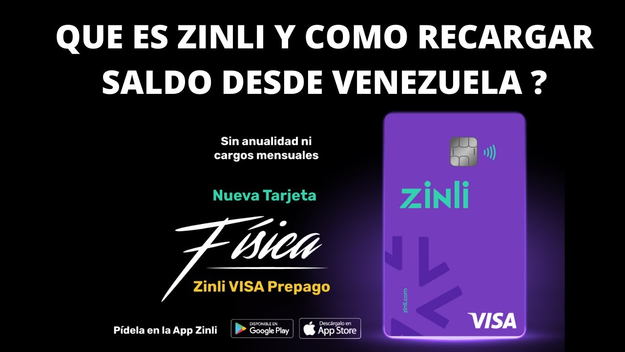 QUE ES LA billetera virtual ZINLI 💳y COMO RECARGAR saldo desde ...