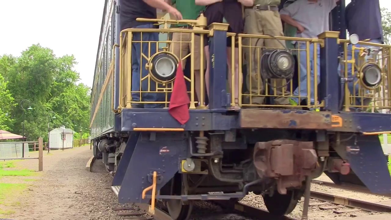 First Passenger Train in 85 Years! July 22,2017 - YouTube