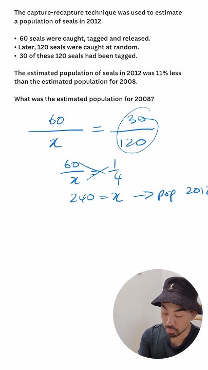 CAPTURE RECAPTURE Method - YouTube